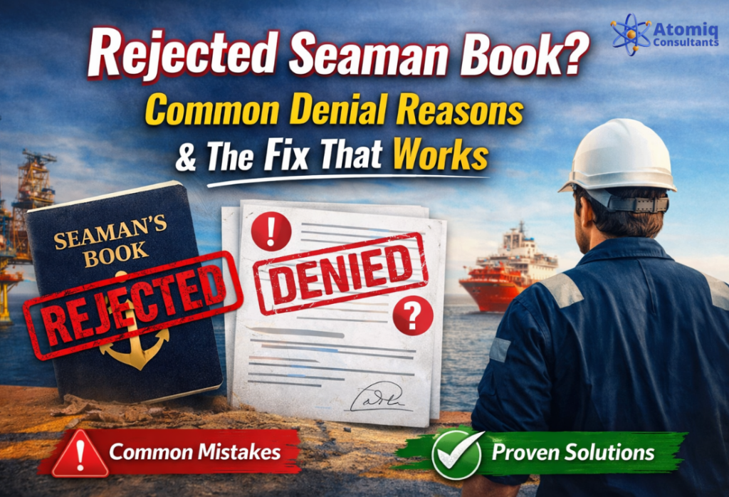 Rejected Seaman Book? Common Reasons & Proven Fix